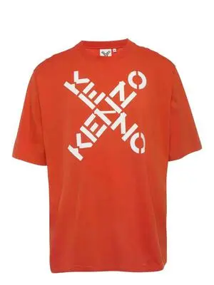 Kenzo Logo-print T-shirt - Orange