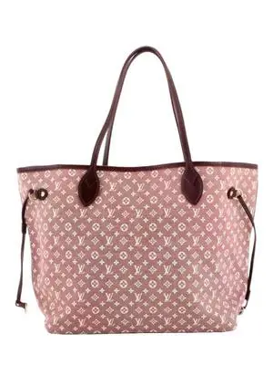 LOUIS VUITTON Louis Vuitton Neverfull Monogram Idylle MM Tote Bag Pink