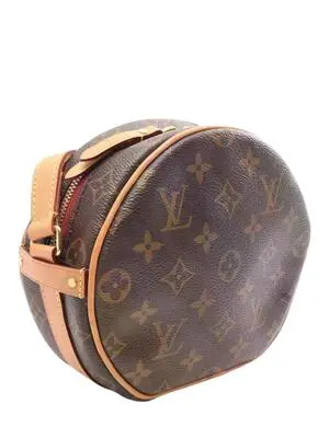 LOUIS VUITTON Monogram Boite Chapeau Souple Pm Crossbody Bag - Brown