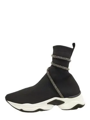 Rene Caovilla Cleo High-top Sneakers - Black