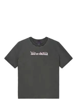 Deus Ex Machina Virtual Insanity Logo-print T-shirt - Grey