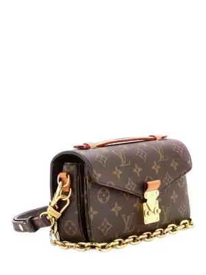 LOUIS VUITTON Pochette Metis Monogram Canvas East West Crossbody Bag - Brown