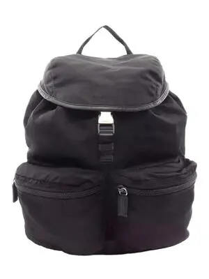 Prada Tessuto Backpack - Black