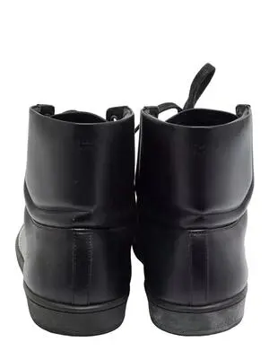Saint Laurent Court Classic High-top Sneakers - Black