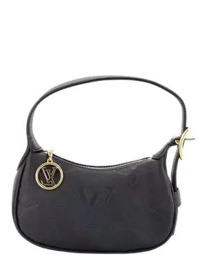LOUIS VUITTON Monogram Empreinte Giant Mini Hobo Bag - Black