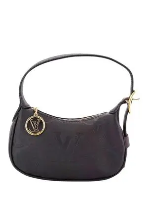 LOUIS VUITTON Monogram Empreinte Giant Mini Hobo Bag - Black