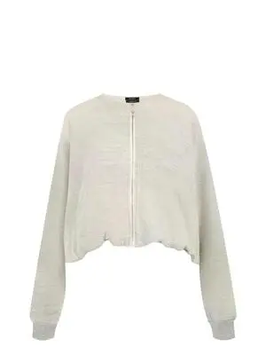 R13 R13 Balloon Zip-Up Sweatshirt