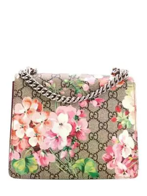 GUCCI Gucci Blooms Print GG Coated Canvas Mini Shoulder Bag