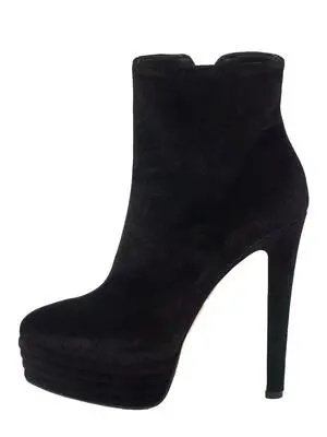 LE SILLA Platform Ankle Boots - Black