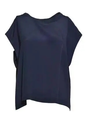 MOMONI MOMONÌ Cap-Sleeve Boat-Neck Top