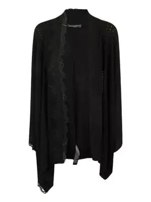 ERMANNO SCERVINO Ermanno Scervino Lace-Trim Open-Knit Stole