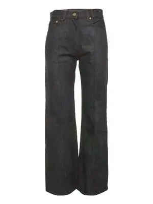 JACQUEMUS Jacquemus Le De Nîmes Bordado Straight-Leg Jeans
