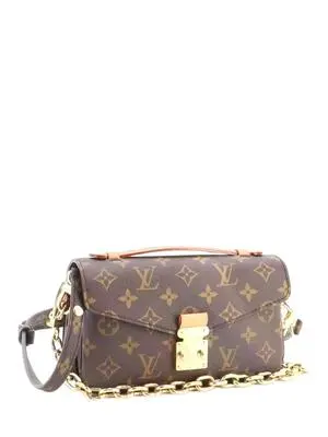 LOUIS VUITTON Pochette Metis Monogram Canvas East West Crossbody Bag - Brown