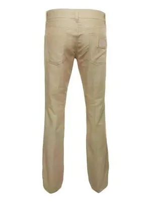 DOLCE & GABBANA Dolce & Gabbana Gabardine Straight-Fit Trousers