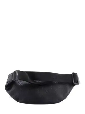 LOUIS VUITTON Rush Bumbag Monogram Shadow Leather Belt Bag - Black
