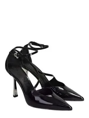 CHANTAL Ankle-strap Pointed-toe Pumps - Black