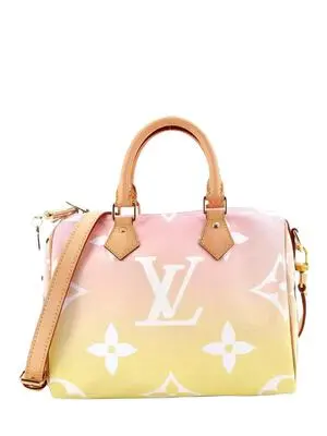 LOUIS VUITTON Louis Vuitton Speedy Bandouliere Bag Monogram Giant 25 Multicolour