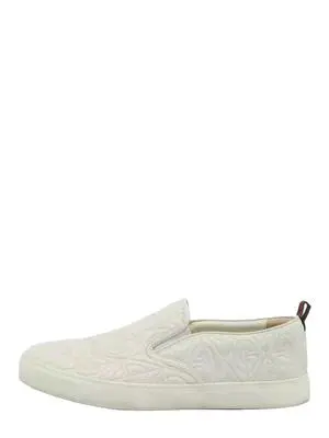Gucci Gucci Quilted Rhombus Pattern Slip-On Sneakers White