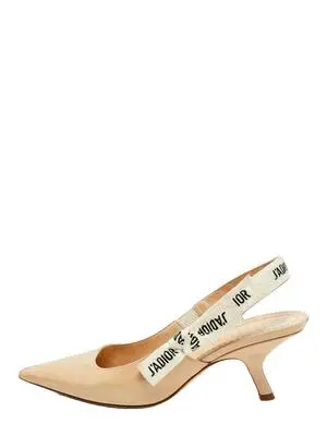 Dior J'adior Slingback Heeled Pumps - Neutrals