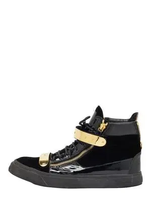 GIUSEPPE ZANOTTI Giuseppe Zanotti Vintage Coby Metallic Strap Sneakers