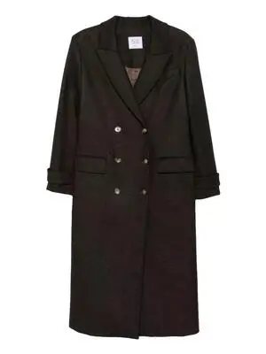 LE SULLY STUDIO LE SULLY STUDIO Double-Breasted Peak-Lapel Coat