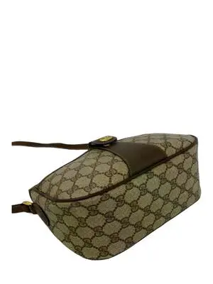 Gucci Gg Supreme Web Crossbody Bag - Neutrals