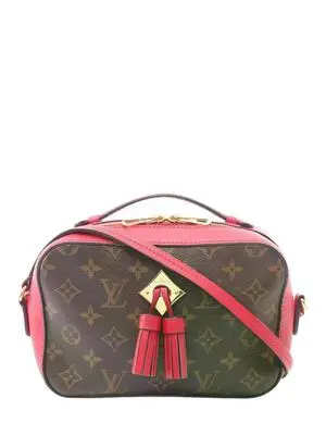 LOUIS VUITTON Louis Vuitton Monogram Saintonge Crossbody Bag Brown