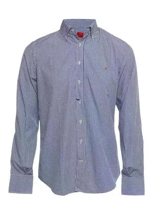 Carolina Herrera Check Button-down Shirt - Blue
