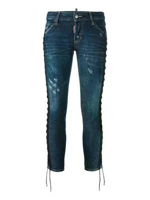 DSQUARED2 Dsquared2 Deana Lace Effect Jeans