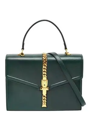 GUCCI Sylvie 1969 Leather Handbag