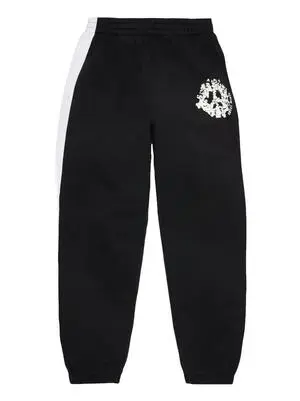 DENIM TEARS U-paneled Track Pants - Black