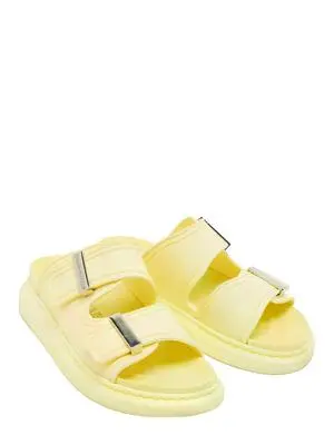 Alexander McQueen Alexander McQueen Hybrid Buckled Sandals Yellow