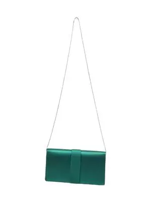 MANOLO BLAHNIK Manolo Blahnik Capri Jewel Buckle Clutch Bag