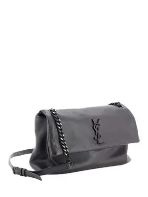 Saint Laurent Saint Laurent West Hollywood Shoulder Bag Leather Medium Black