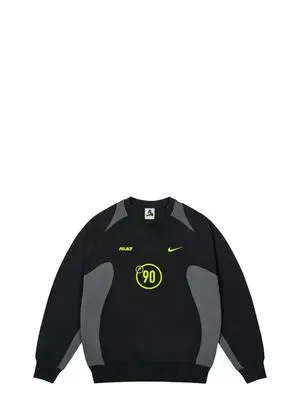PALACE X Nike Total P90 Logo-print Sweater - Black