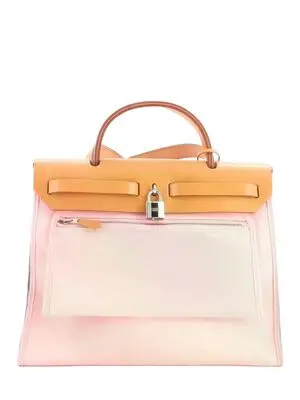 Hermès Herbag Zip Shoulder Bag - Brown