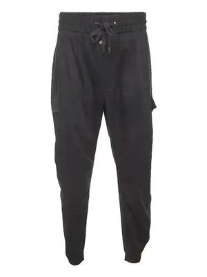 Dolce & Gabbana Gabardine Cargo Track Pants - Blue
