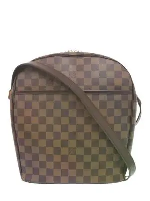 LOUIS VUITTON Damier Ebene Ipanema Gm Shoulder Bag - Brown