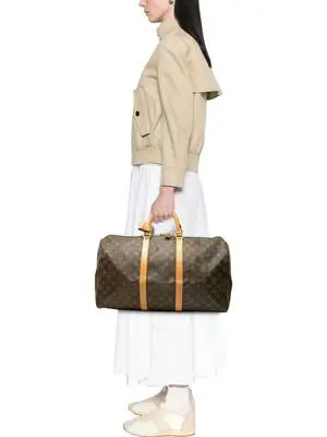 LOUIS VUITTON 1995 Monogram Keepall 50 Travel Bag