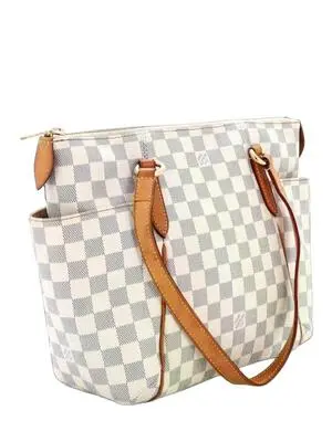 LOUIS VUITTON Totally Handbag Damier Pm Shoulder Bag - White