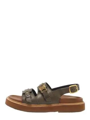 CELINE Celine Clea Triomphe Slingback Sandals