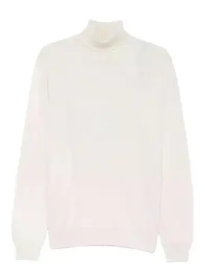 Corneliani Roll-neck Knitted Sweater - Neutrals