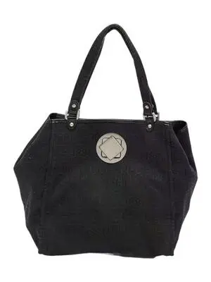 CERRUTI 1881 Jacquard-fabric Tote Bag - Black
