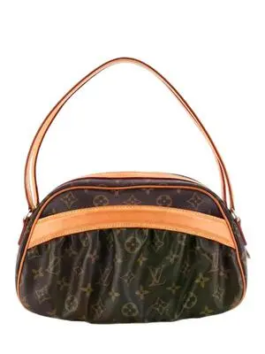 LOUIS VUITTON Klara Handbag Monogram Canvas Satchel - Brown