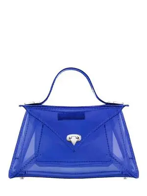 Tyler Ellis Small Lj Jelly Spear-lock Tote Bag - Blue