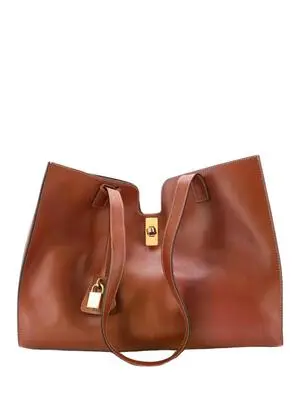 Celine Celine Cabas 16 Bag Smooth Calfskin Tote Bag Brown