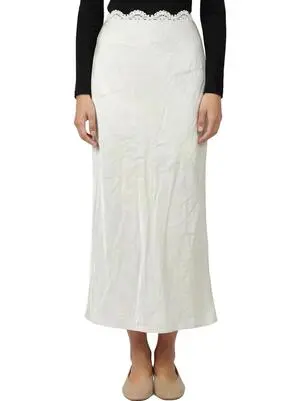 MAGDA BUTRYM Magda Butrym Crochet Trim Maxi Skirt