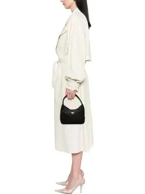 Prada Mini Tessuto Sport Shoulder Bag - Black