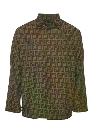 FENDI Zucca Jacquard Shirt Jacket