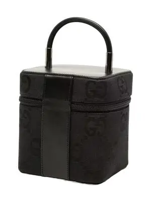 Gucci Gg Canvas Vanity Bag - Black